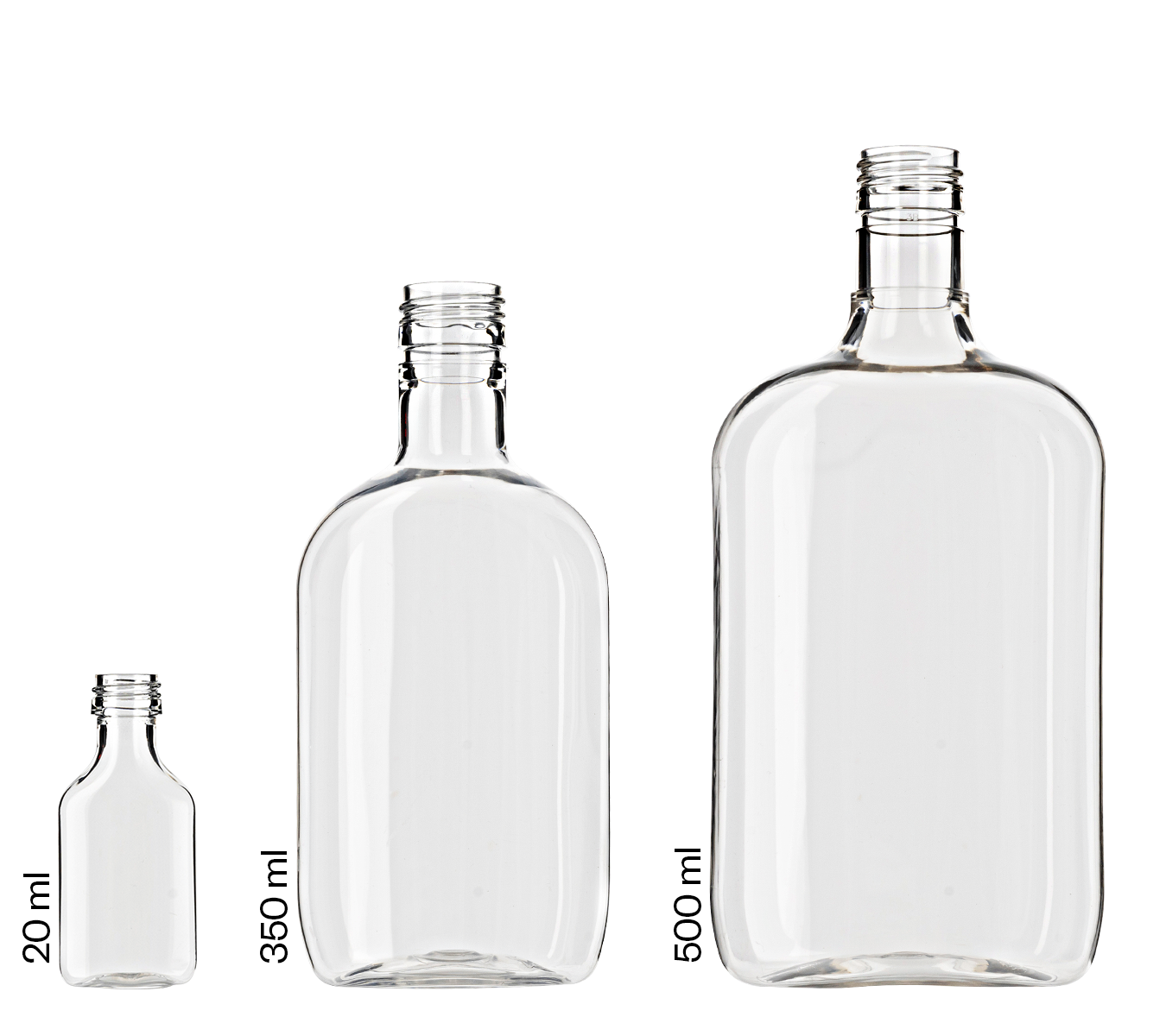 Flask PET Bottles - EMBACO A/S
